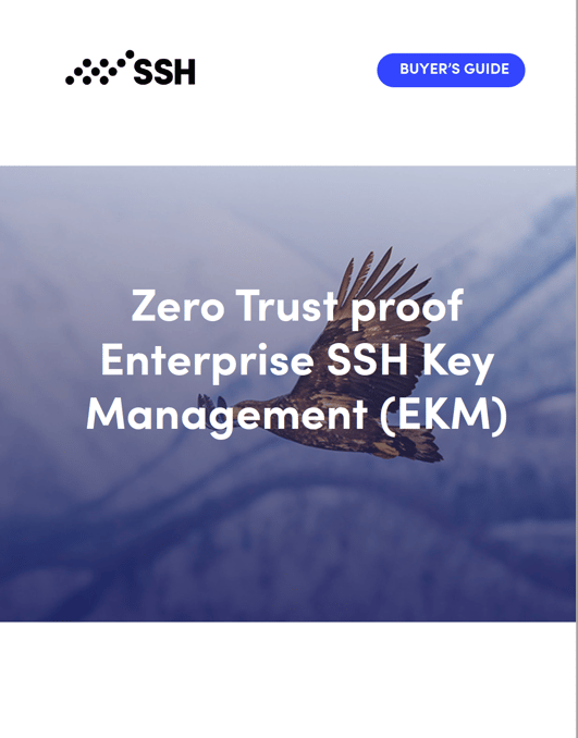 Universal SSH Key Manager (UKM): Zero Trust Encryption Key Management